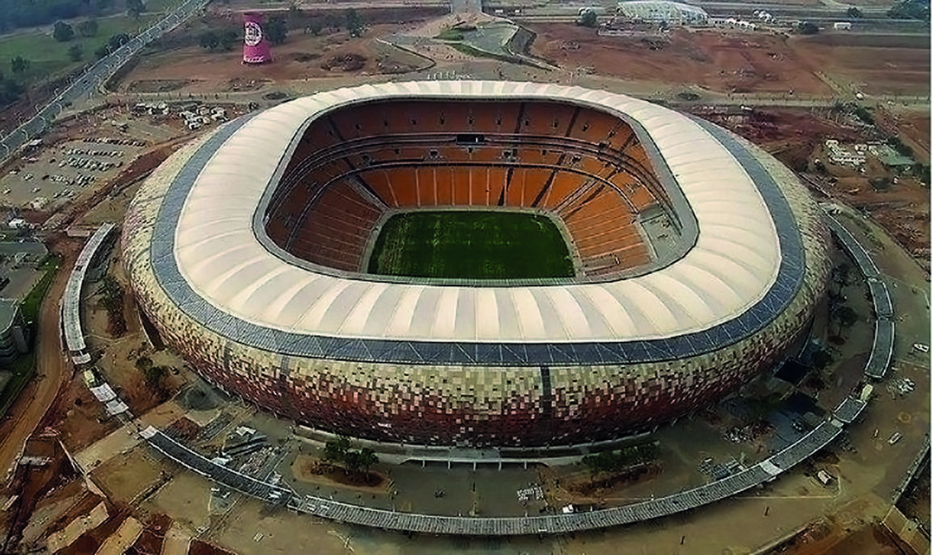 Conheça o First National Bank Stadium ou Soccer City Stadium - FutDados